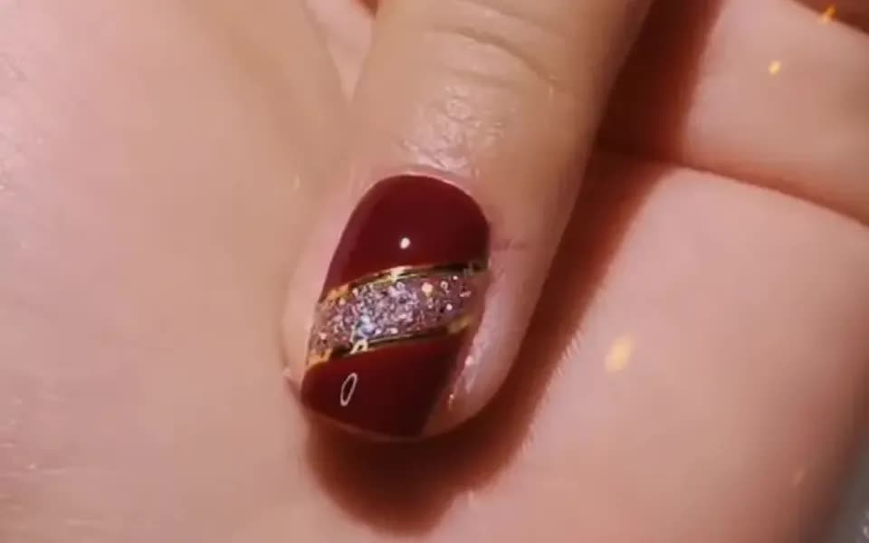 2022年你的目标设定好了吗 新年美甲教程