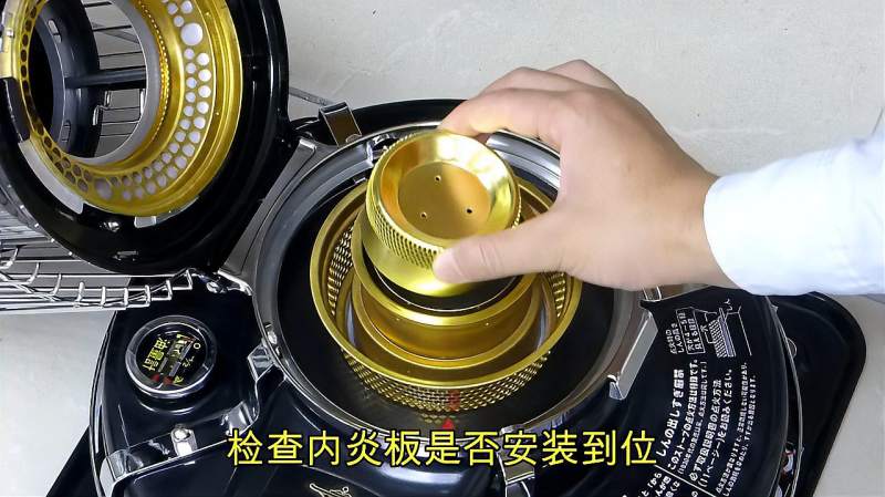 日本进口别墅专用型豪华高端艺术品蓝焰煤油取暖器使用方法演示