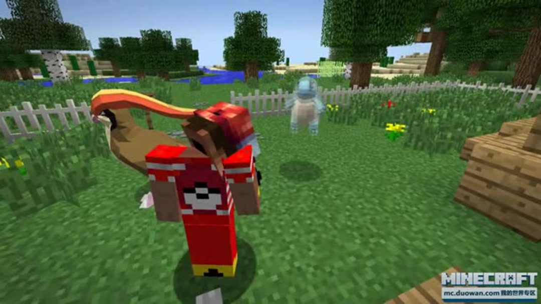 我的世界视频解说 趣味动画 我的世界视频解说遇上精灵宝可梦 籽