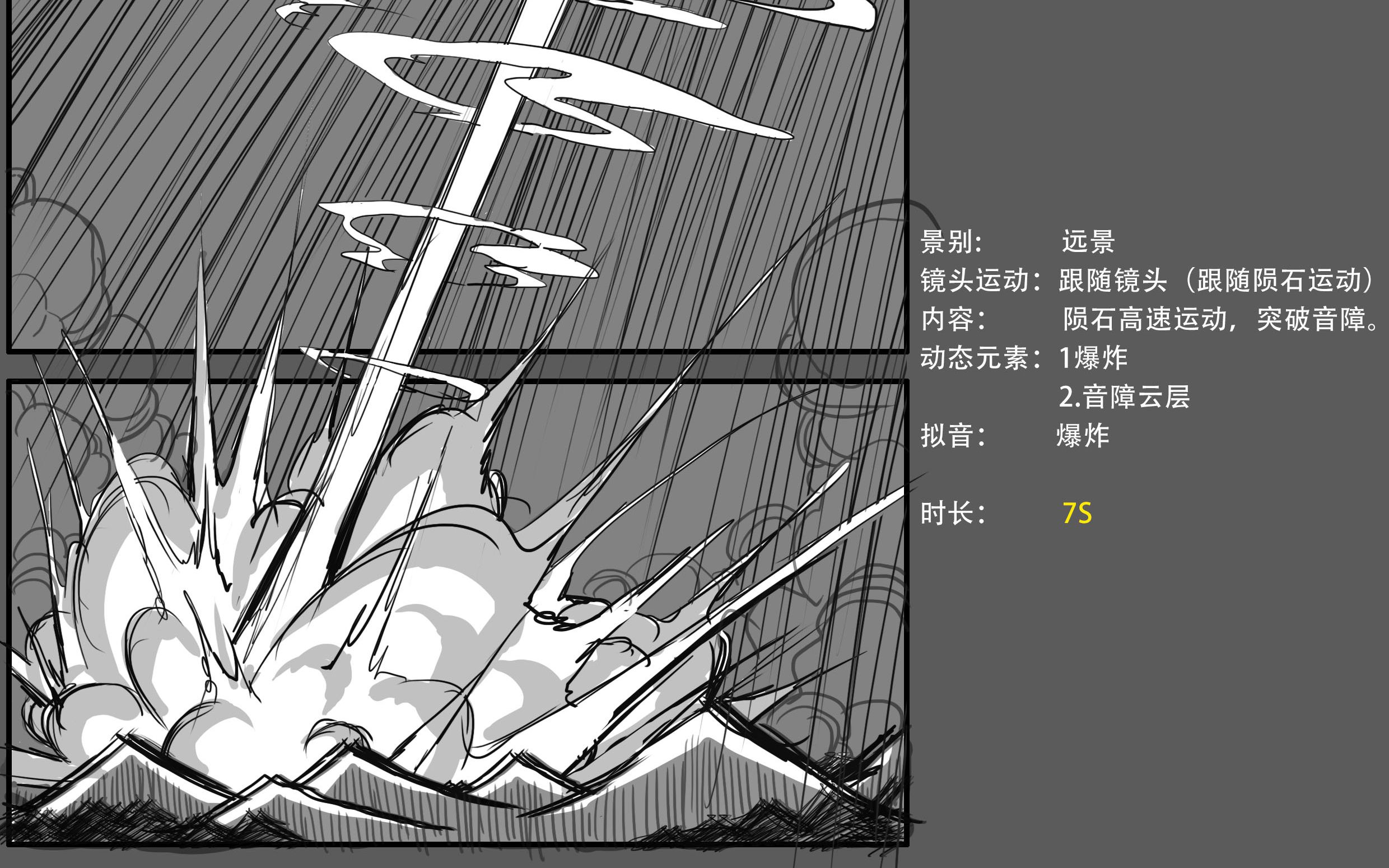 3分钟看懂如何画一张动画分镜~~看了就会系列!