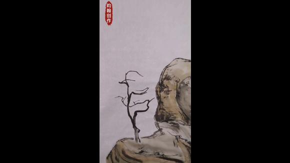 水墨山水画(三)山外有山,云雾无尽