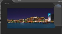 16PS中制作倒影效——PS夜景效果图视频★PS中如何制作水面倒影...