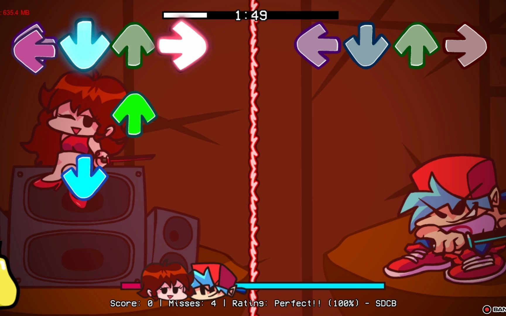 FNF优质MOD更新 水果忍者 1.5V Versus 开无敌过关