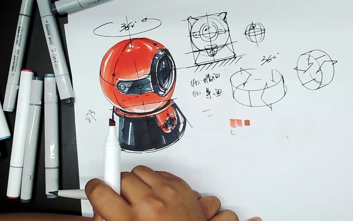 这是把圆规吃了?画的这么圆.