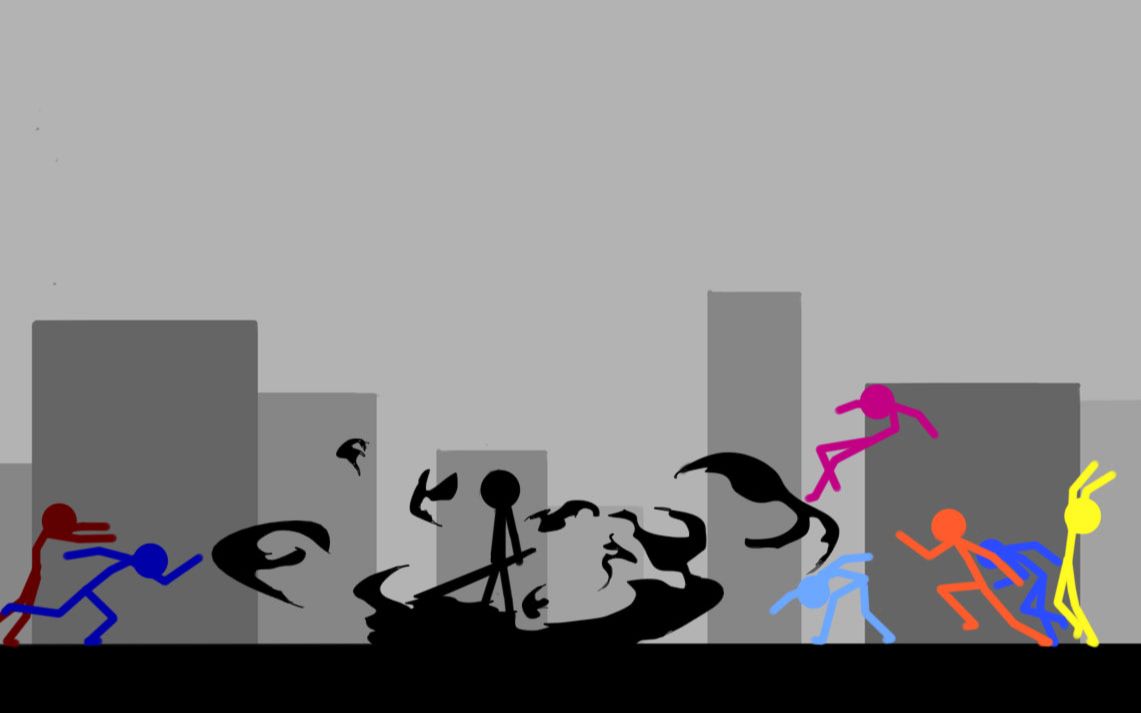 【火柴人】Flash练习 黑焰