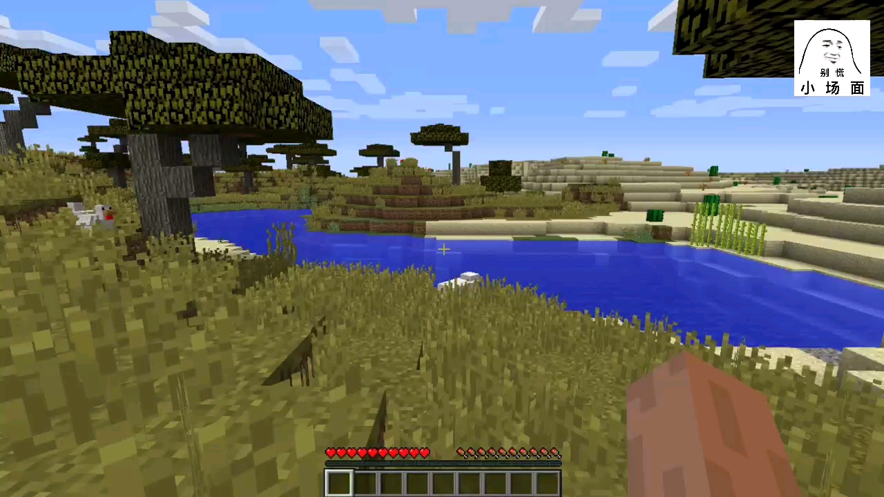 我的世界简单造房子