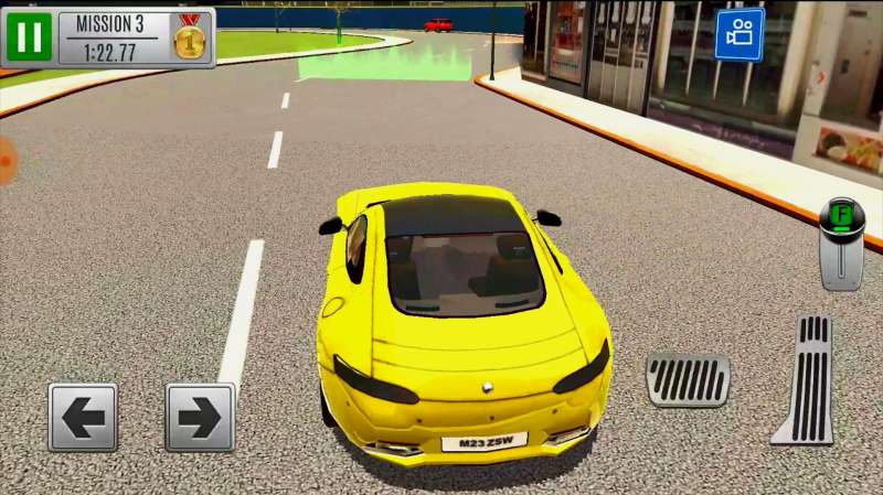 停车驾驶模拟器:第一次试驾豪车,动力确实很强大!