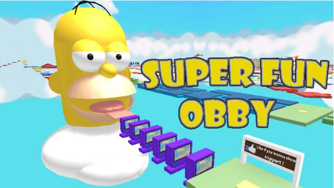 [微Fun]Roblox小黄鸭闯关模拟器 是男人就闯1000关!