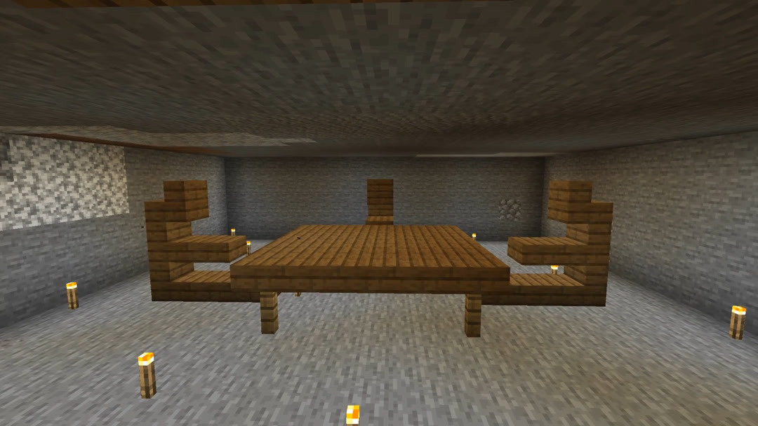 巨大餐厅桌【我的世界联机生存4-4】冰轩