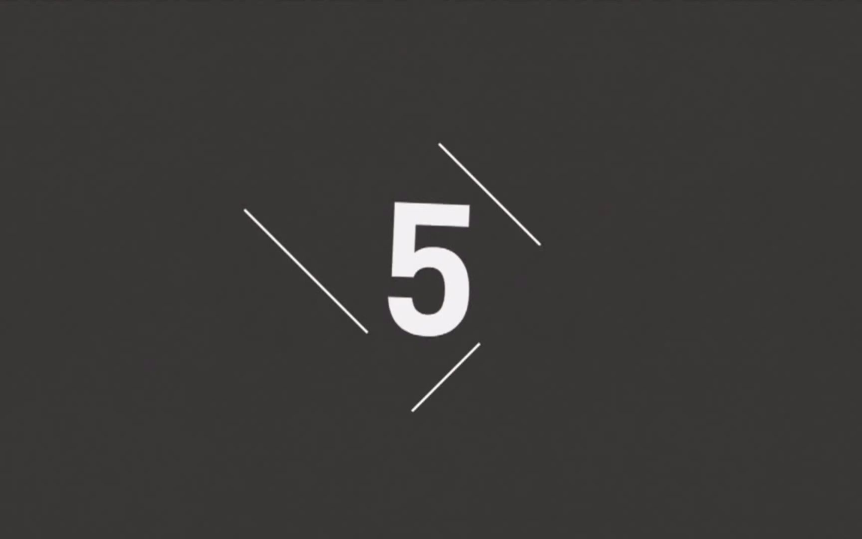 剪辑影视素材倒计时 2