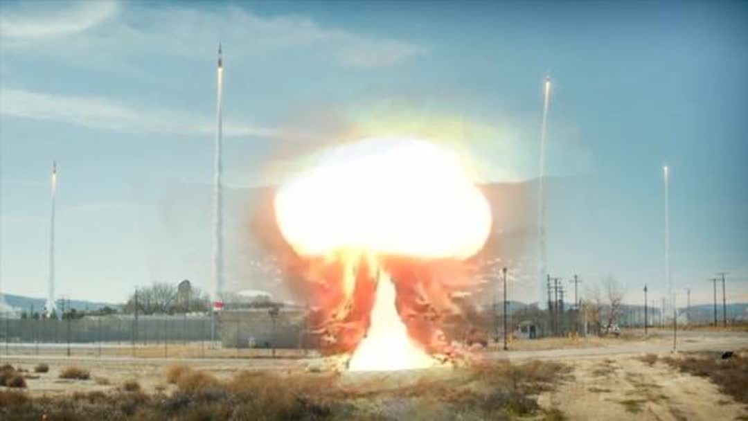 盘点影视剧中,人类灭亡之【核弹爆炸篇】,蘑菇云送来世界末日