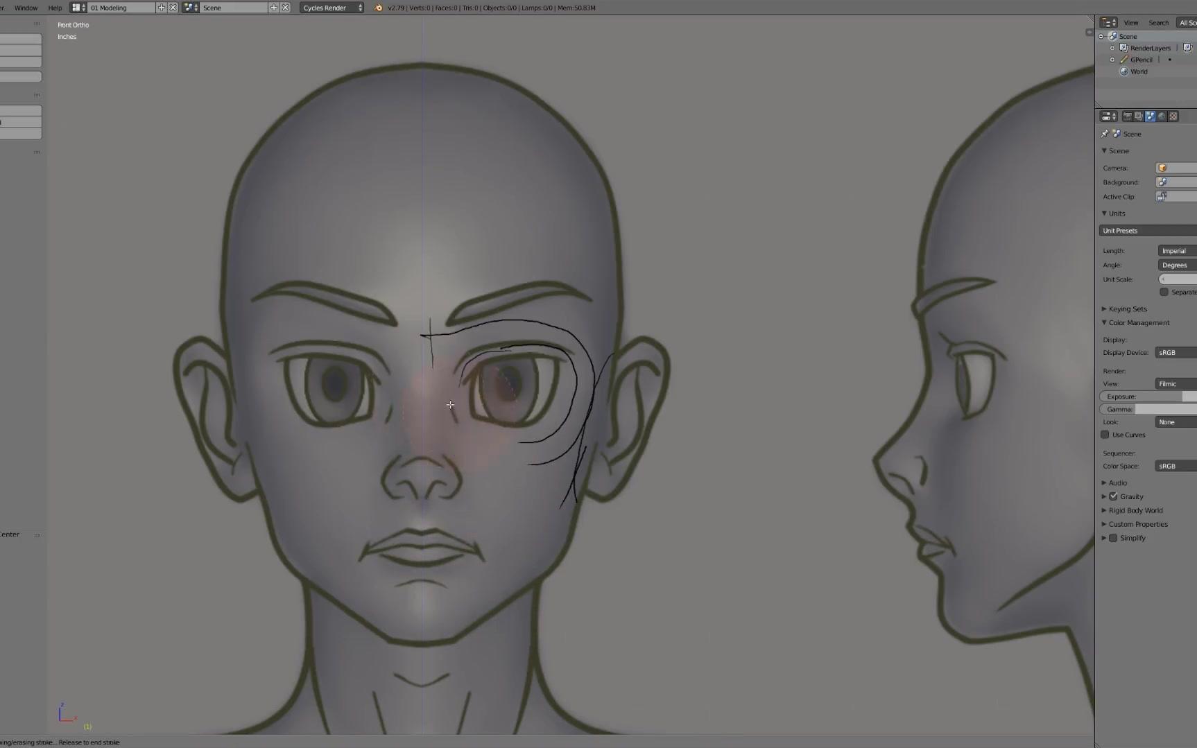 多边形建模Blender教程