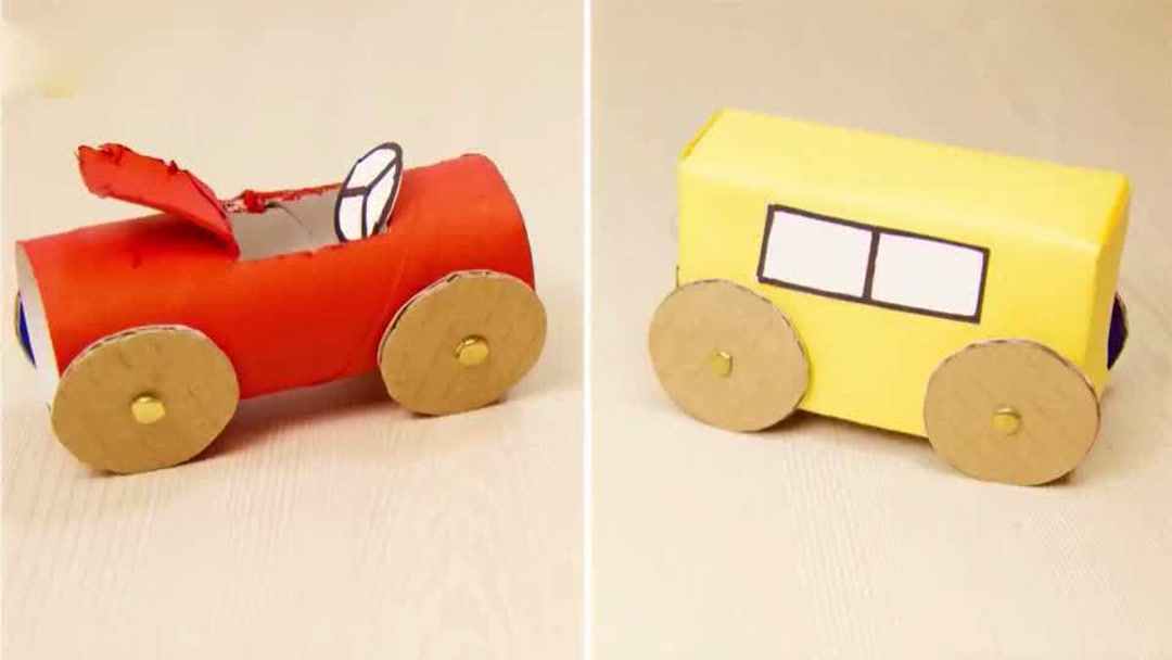 DIY手工——教你制作小汽车的方法,