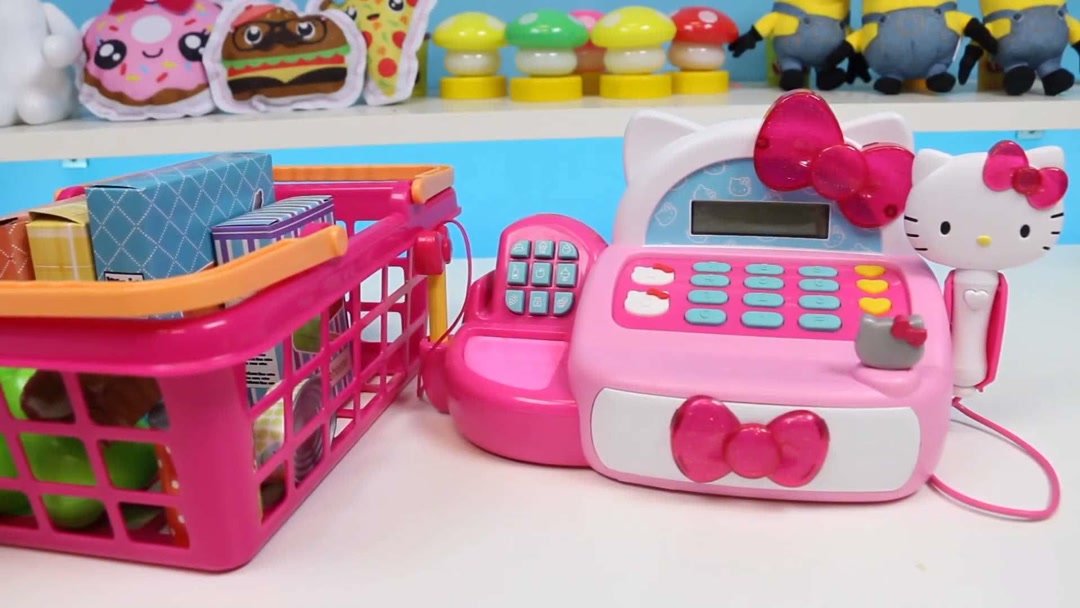 模拟收银机计算器可爱凯蒂猫造型