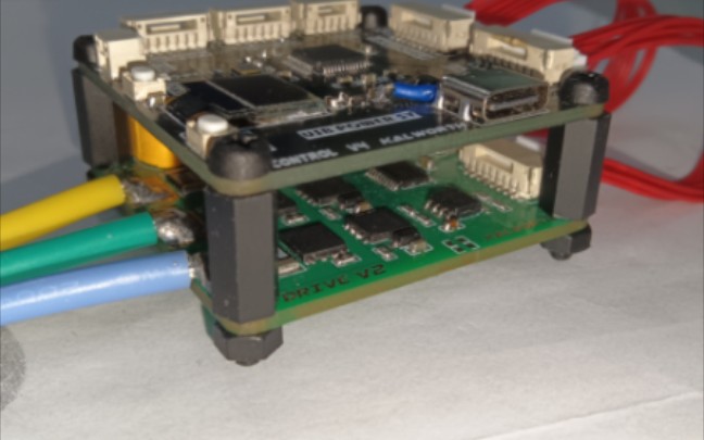 磁编码器校准完毕,开环svpwm测试o(*≧▽≦)ツ