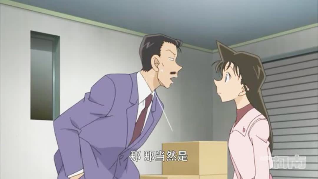 名侦探柯南:穿帮镜头!我都看见针了,为什么小兰看不见