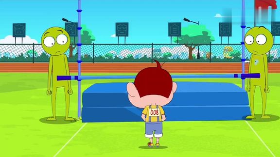 阿U 运动会上跳出来新高度