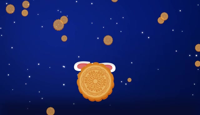 中秋节卡哇伊的MG动画