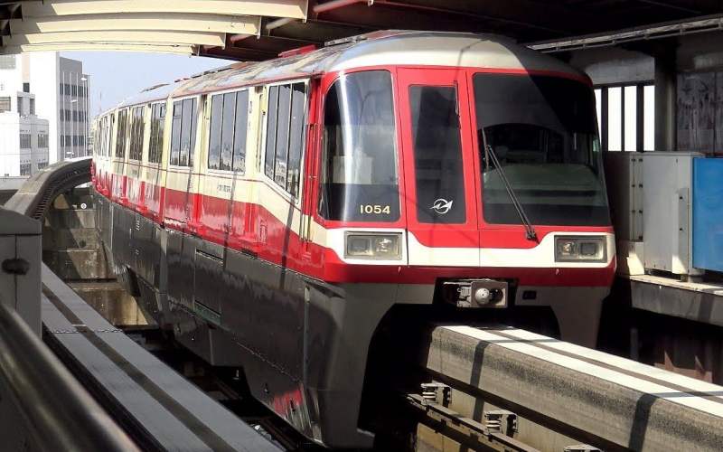 「4K」东京单轨电车1000形・10000形到站・发车场景集 羽田机场线 ...