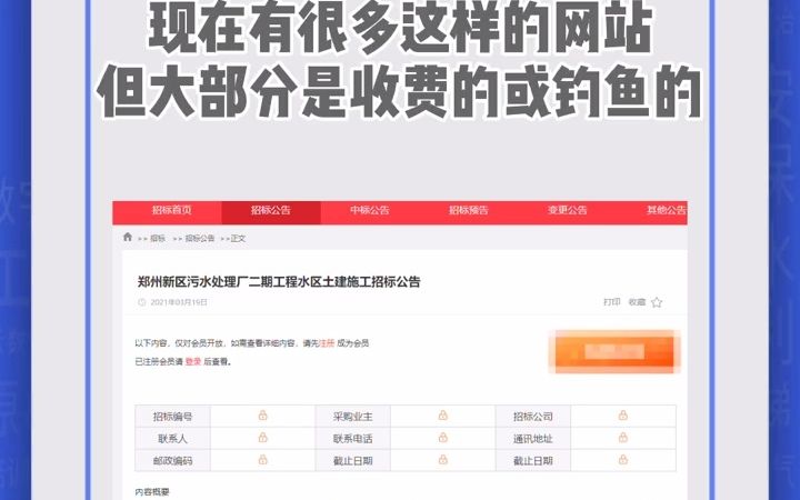 做投标怎么找项目?这三类网站建议收藏~ #投标 #招投标 #公开招 - 抖音