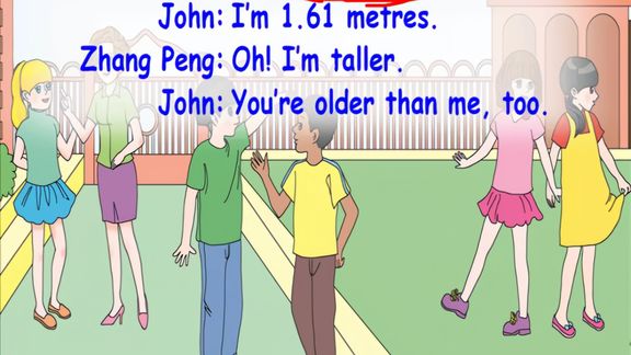 六年级英语下课文讲解第1单元第2课时