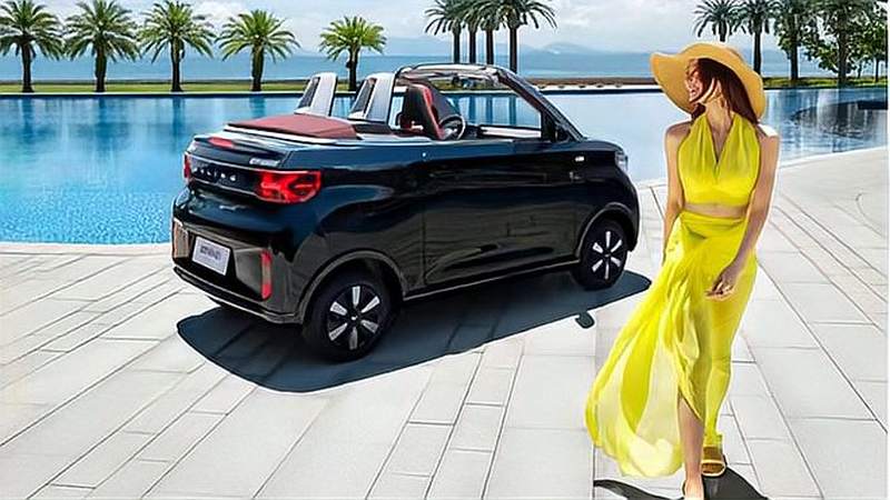 中签难度赶上买彩票!五菱宏光MINI EV敞篷版价格疑曝光