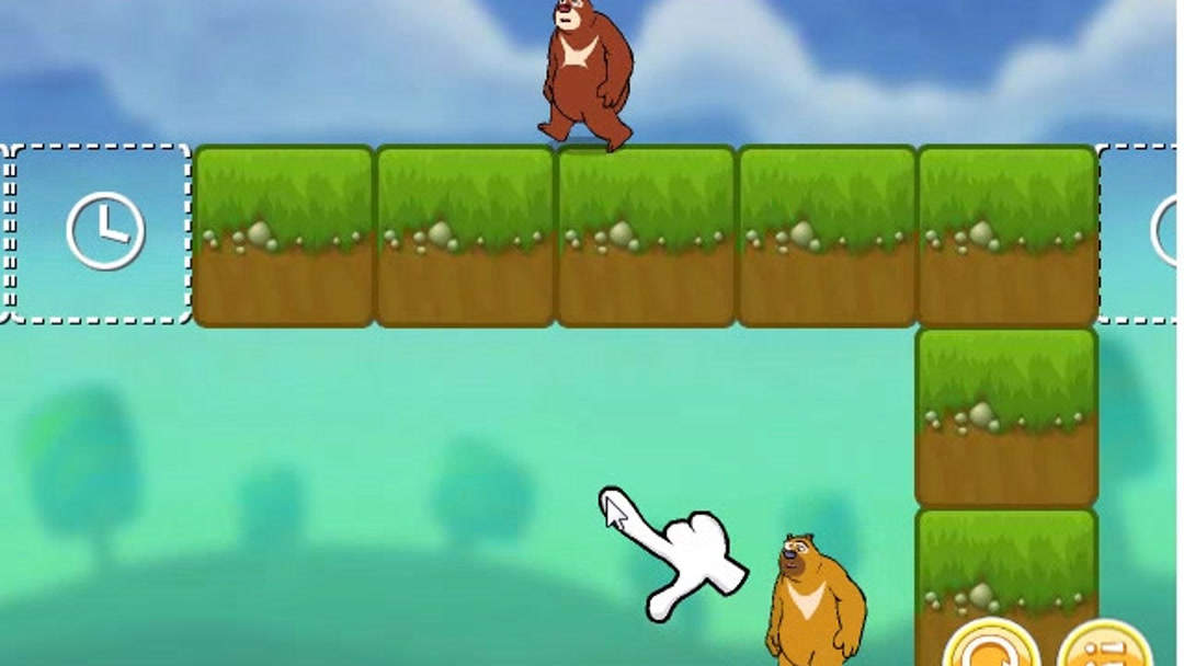 熊出没之丛林总动员:送熊大回家24 兜兜圈圈找到熊二 游戏