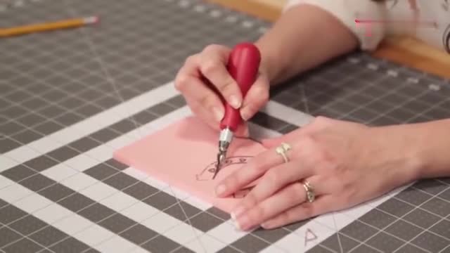 手工DIY制作自己的橡皮印章,玩的就是兴趣!