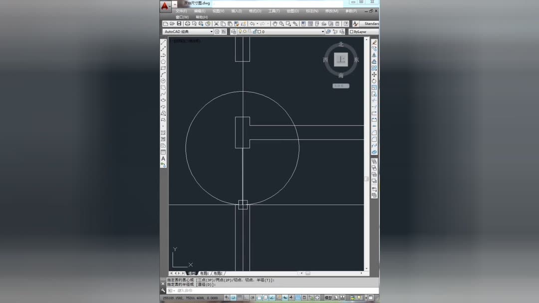 CAD 平开门的简单画法 有其他简单的小伙伴也可以把方法分享一下