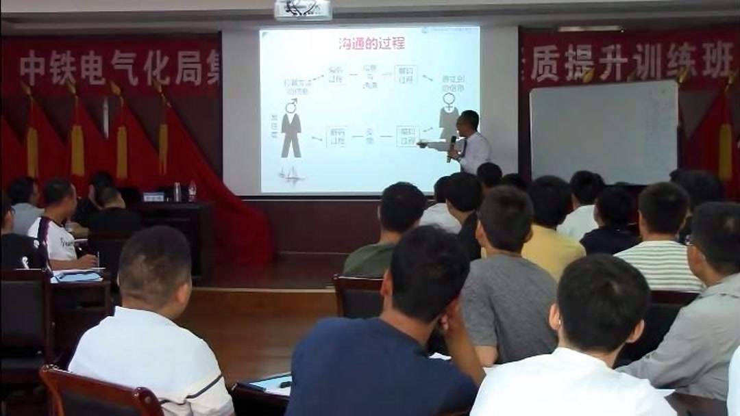 中铁电气化局《高效沟通艺术》---郭敬峰老师视频13分钟