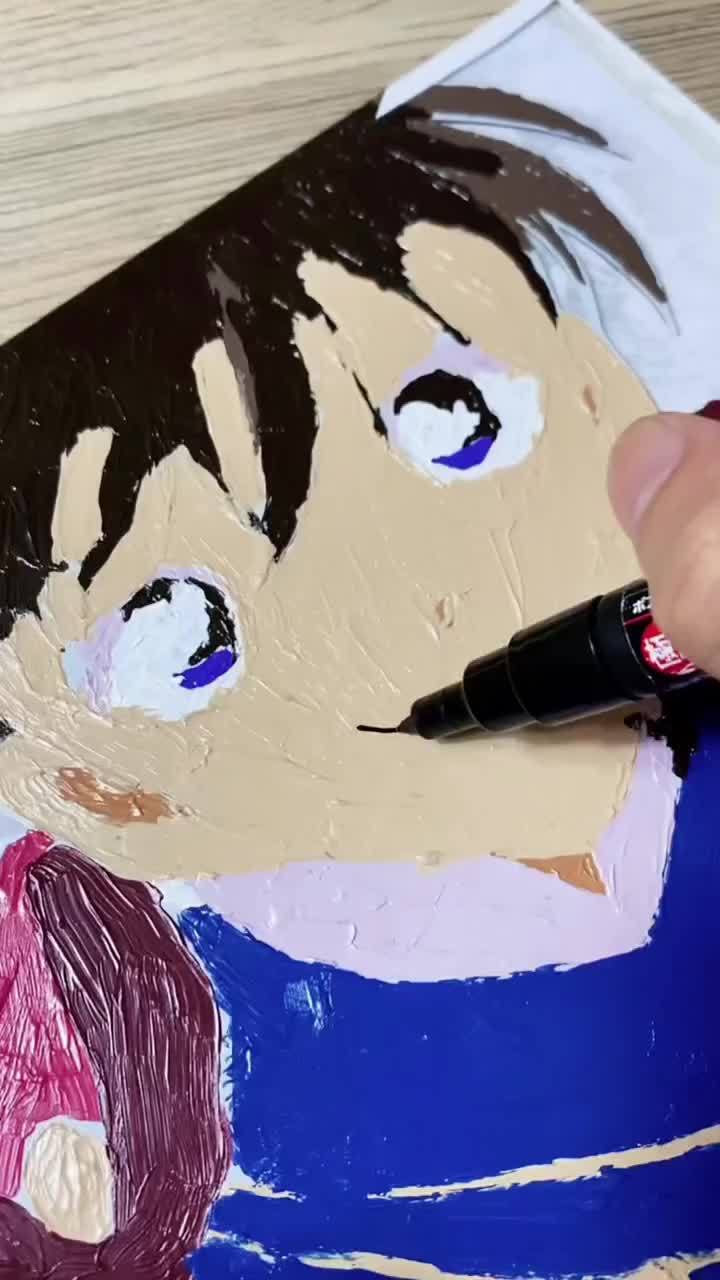 好久不见#名侦探柯南#动漫#手绘