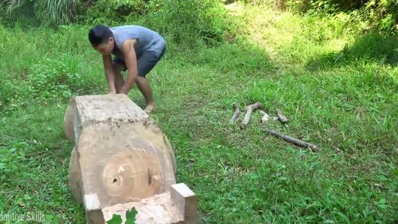 原始技能 - 如何用原始工具快速收获水稻第,第二部