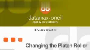 Datamax E-4203条码打印机简介及标签碳带安装教程