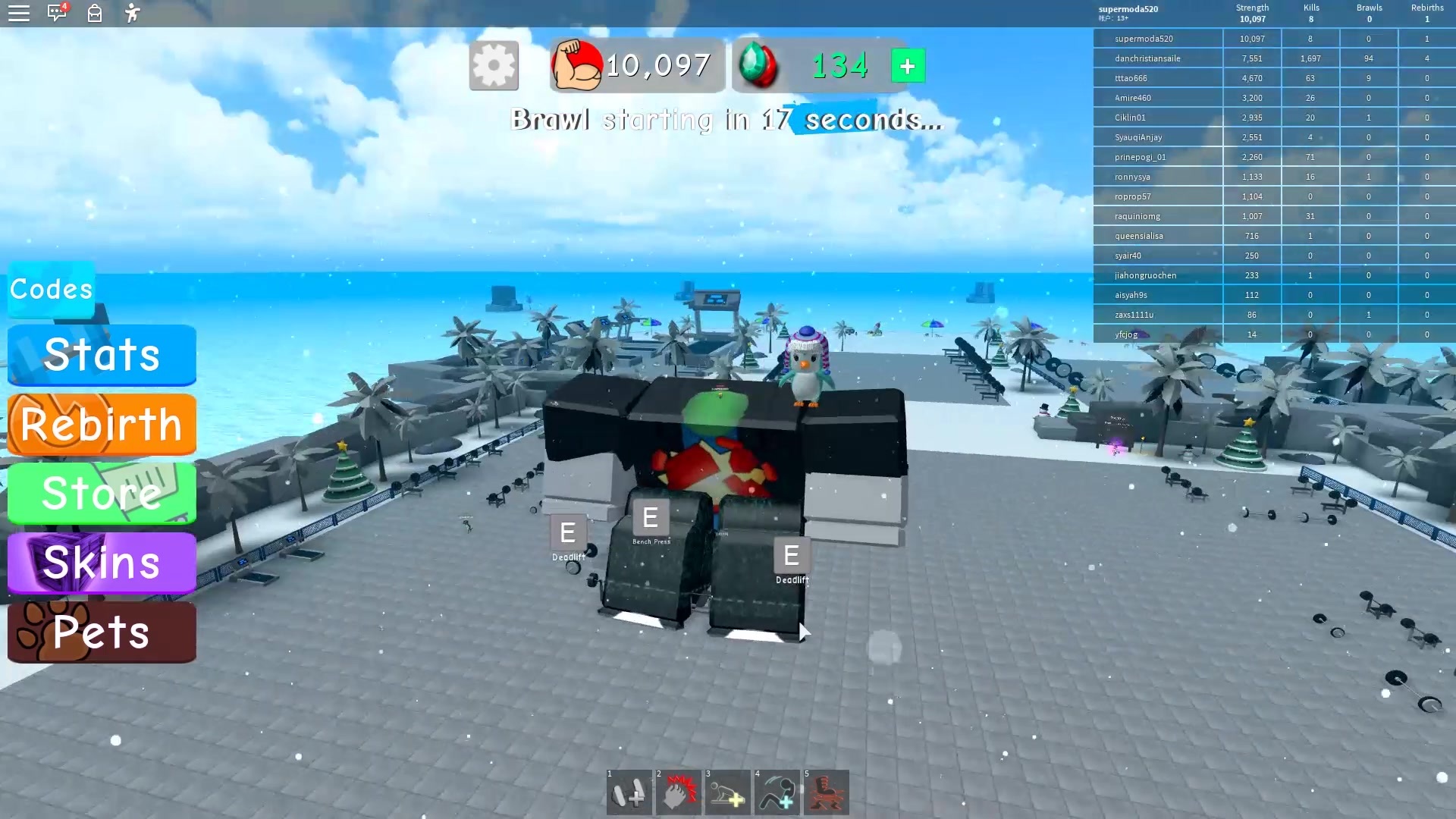 roblox阿火解说:新版健身模拟器