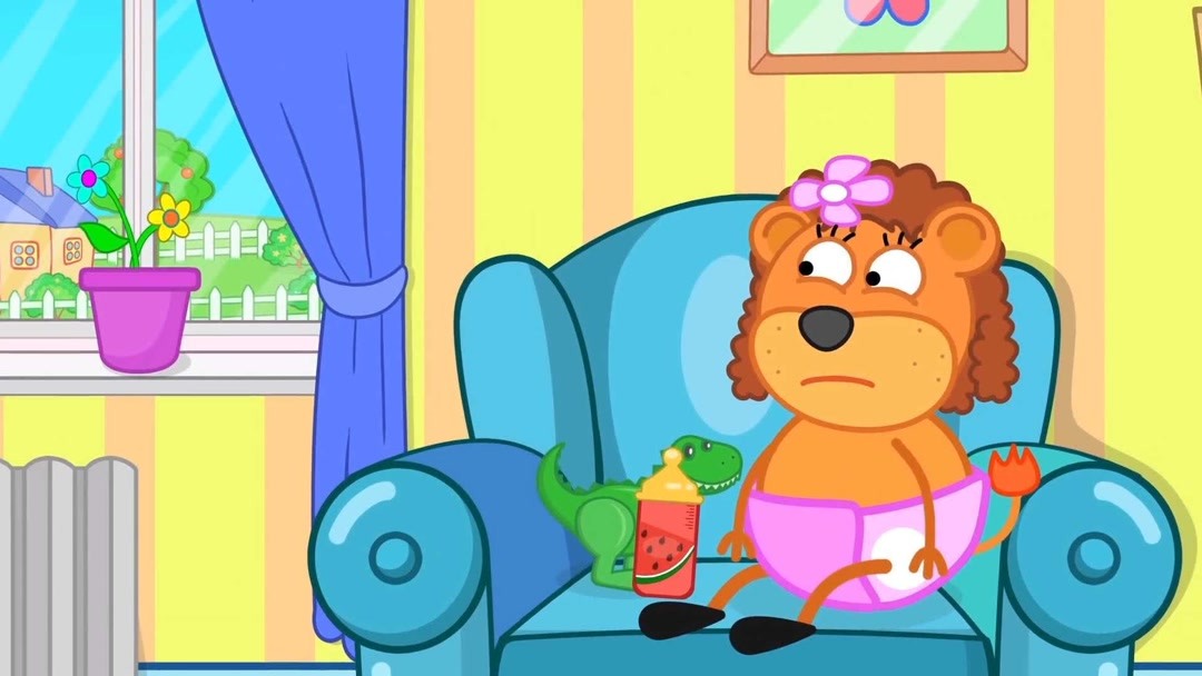 小狮子一家 第42集 喝奶趣事