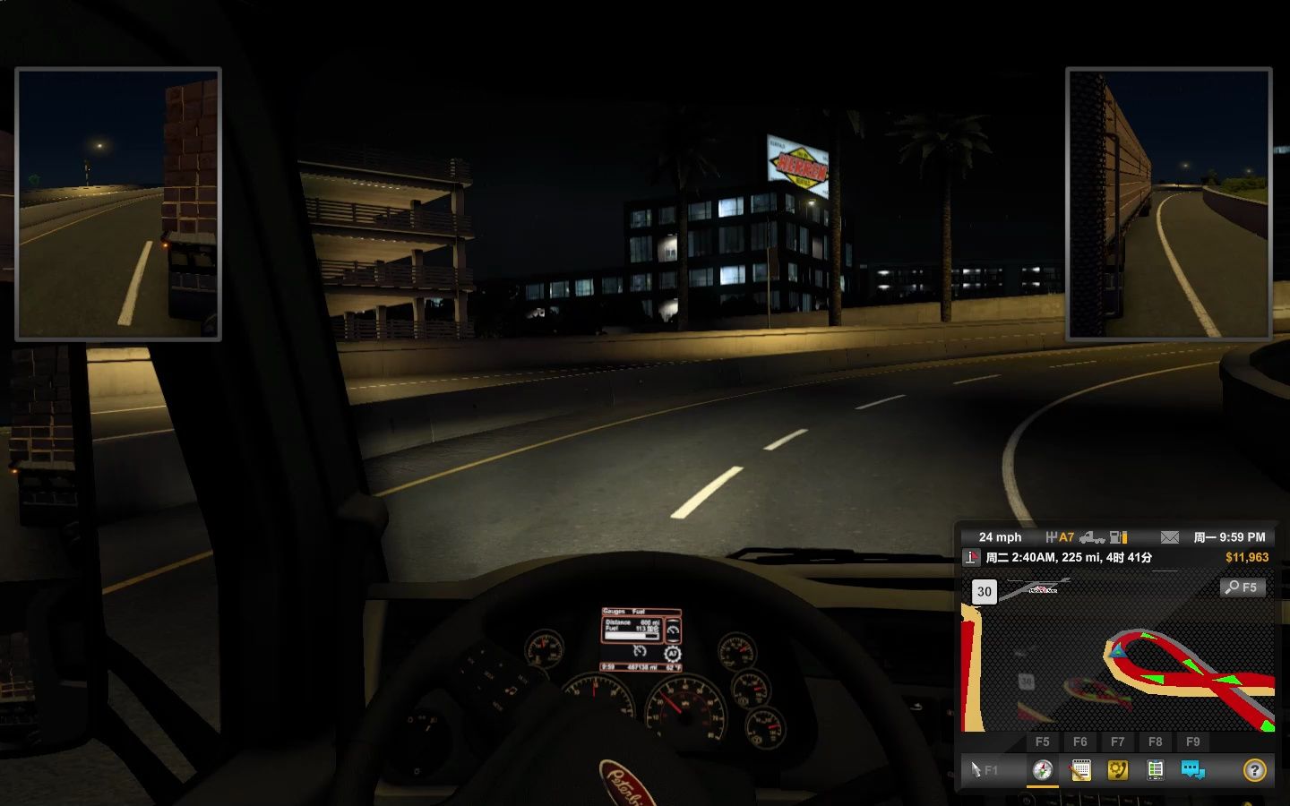 美国卡车模拟:听着环绕DJ进入亚利桑那州!American Truck Simulator