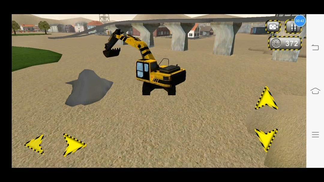 【3D真实模拟挖掘机游戏】沙子必须倒干净才行?对要完成任务