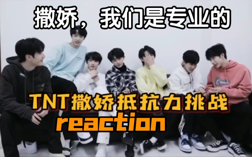 【时代少年团】TNT撒娇抵抗力挑战reaction你们理解吗?我不理解!