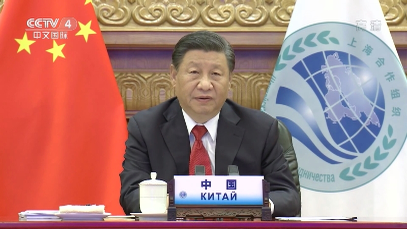 [中国新闻]习近平出席上海合作组织成员国元首理事会第二十一次会议...