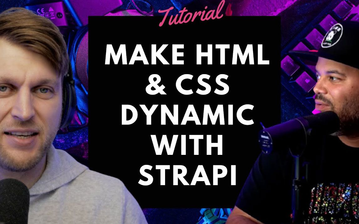 使用Strapi使HTML和CSS页面上获取动态数据