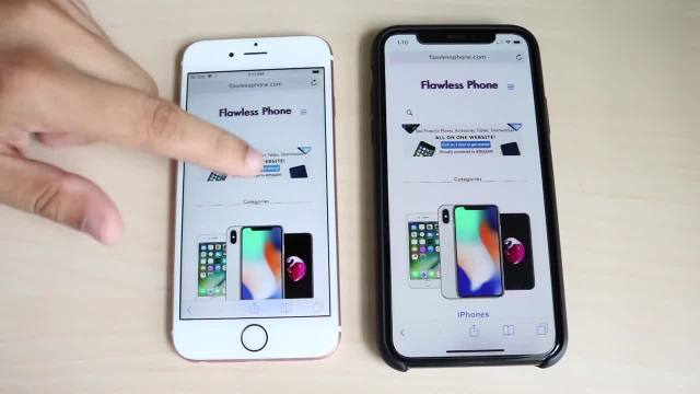 IOS12值得升级吗?新版系统的iPhoe6S与苹果X对比便...