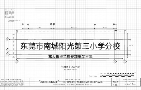 高大模板工程专项施工方案_高支模