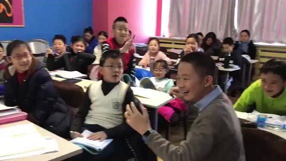 孩子们的课堂讨论