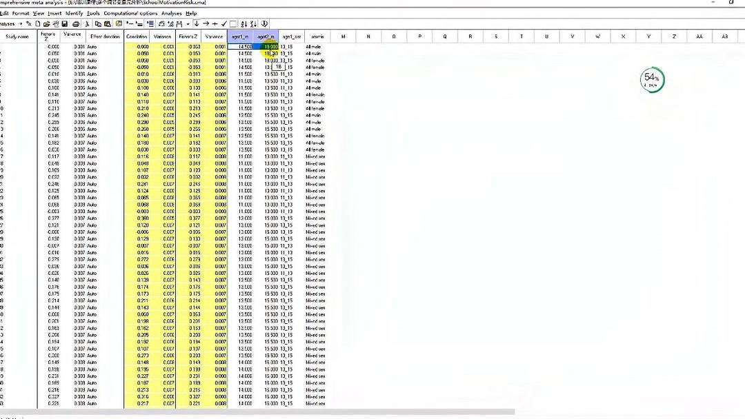 元分析(meta-analysis)中多个调节变量及其交互作用的分析