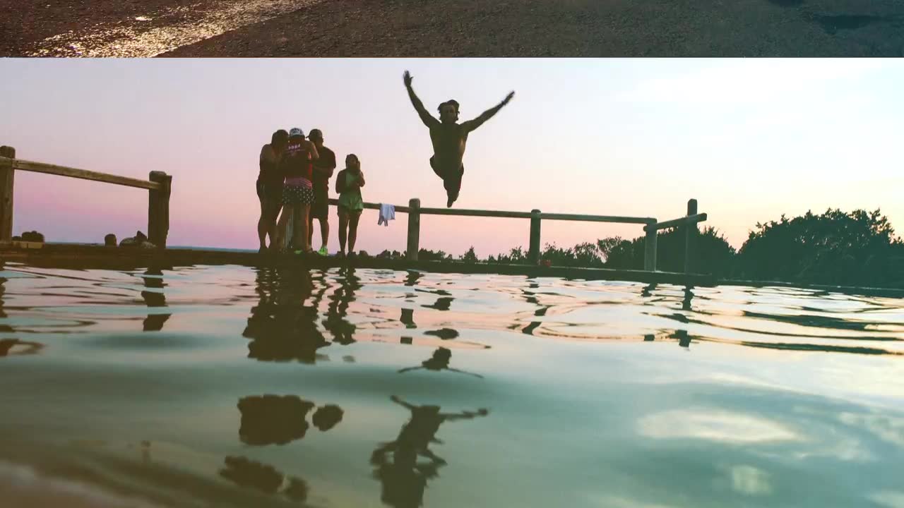 ae模板—旅游照片展示转场过渡效果AE模板