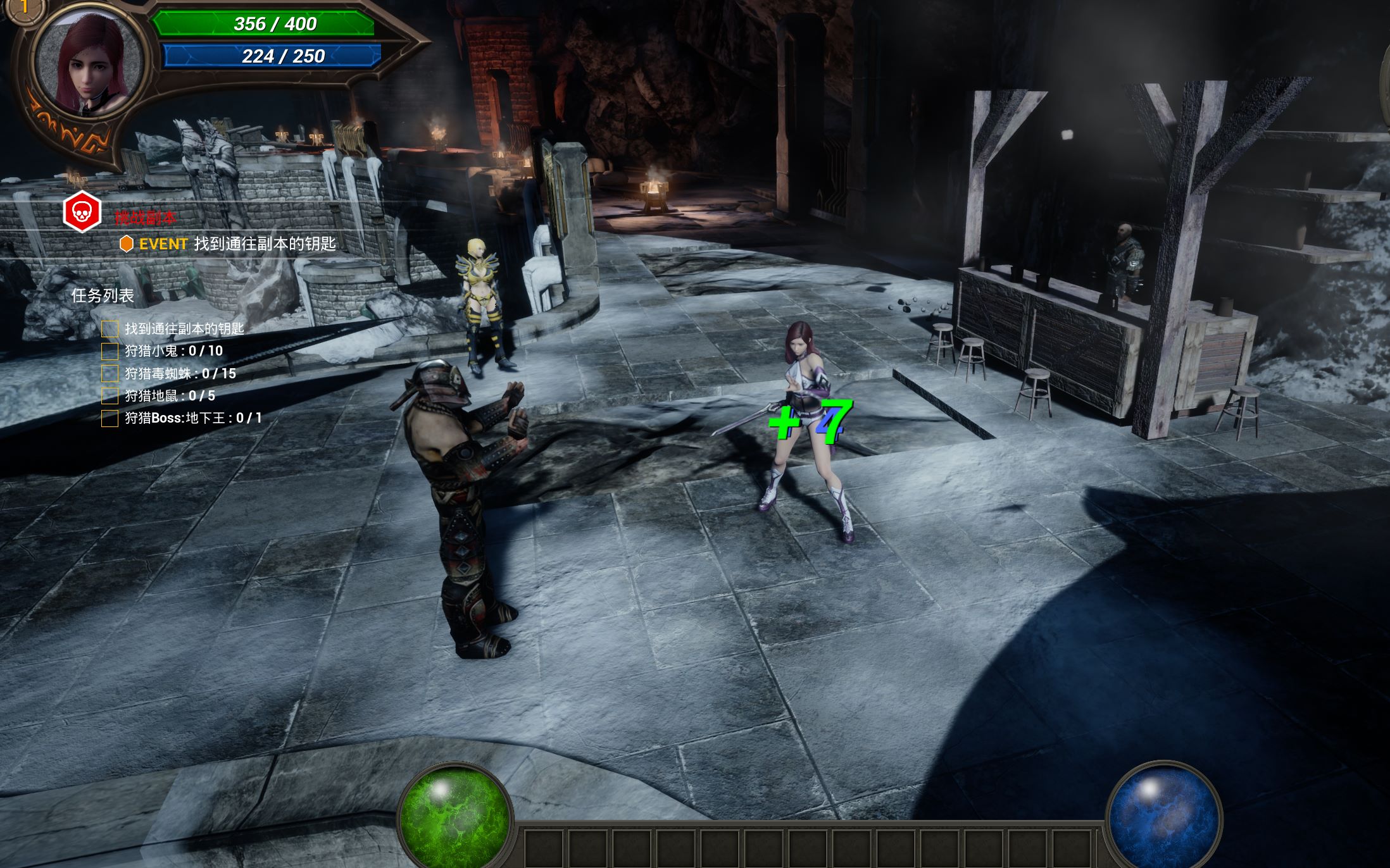 UE4-RPG游戏开发第6节,创建NPC,骨骼重定向,任务互动发放