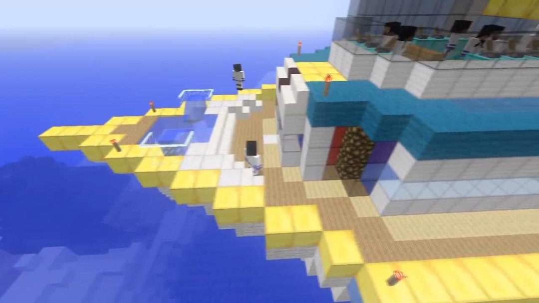 把油轮的东西全部丢掉 我的世界