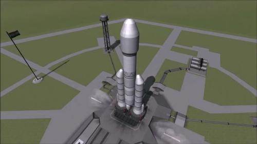 动画:模仿印度月船二号登月全过程,但最终并未登月成功