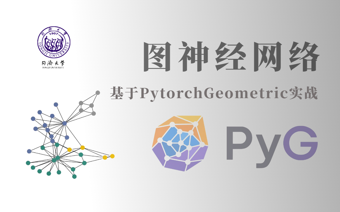 看一遍就会使用PyTorch库构建一个【图神经网络】详解基于PyTorch ...