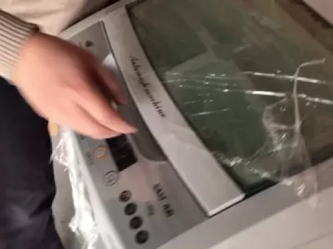 洗衣机更换上围框电脑版大概步骤
